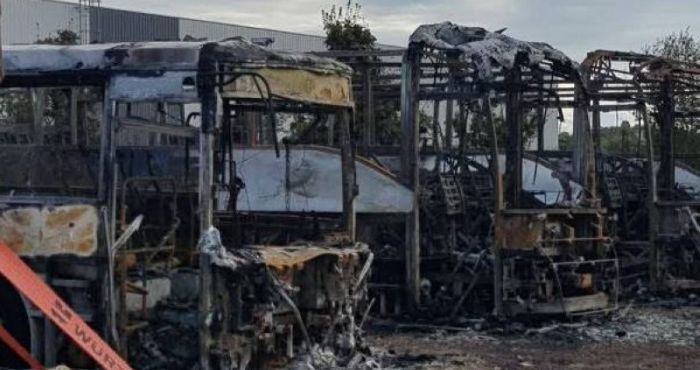 Un incendie détruit 19 bus à Abobo