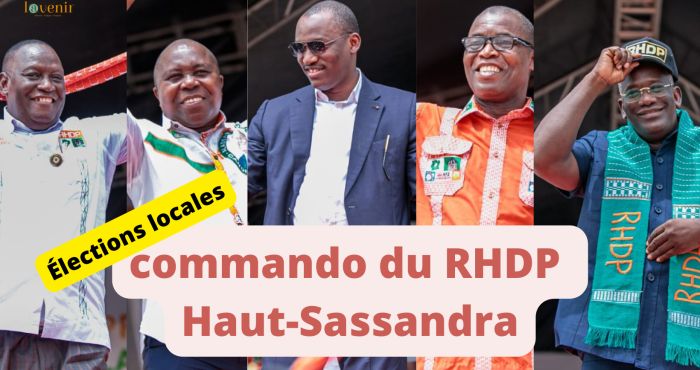 Haut-Sassandra/Élections locales: Voici le commando du RHDP