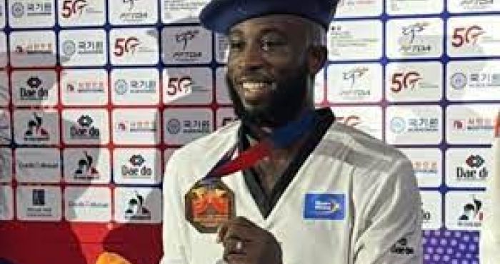 Taekwondo WT GP 2023 de Paris Cissé Cheick Sallah en Or et à Paris 2024